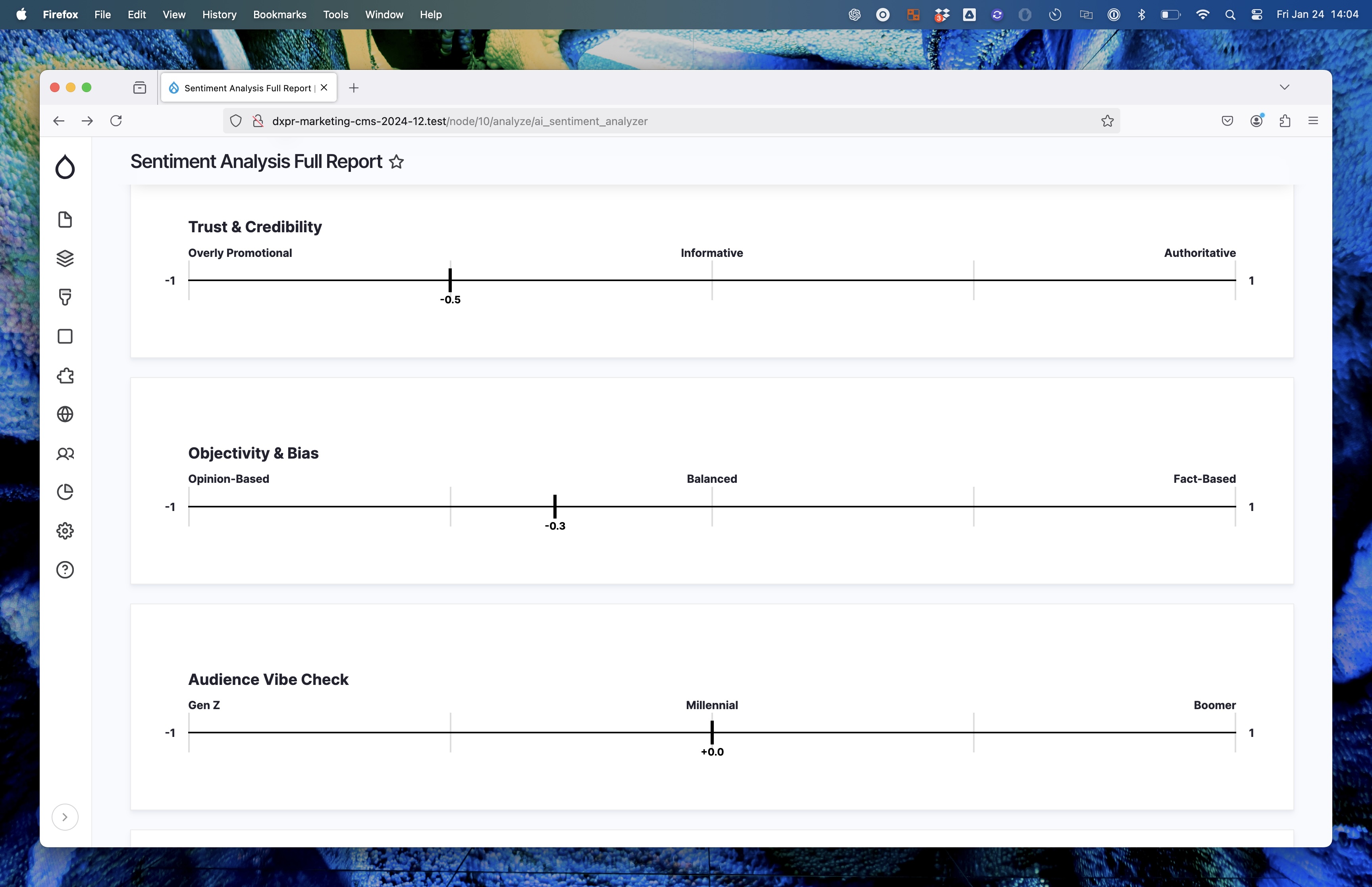 Analyze AI Sentiment | Drupal.org
